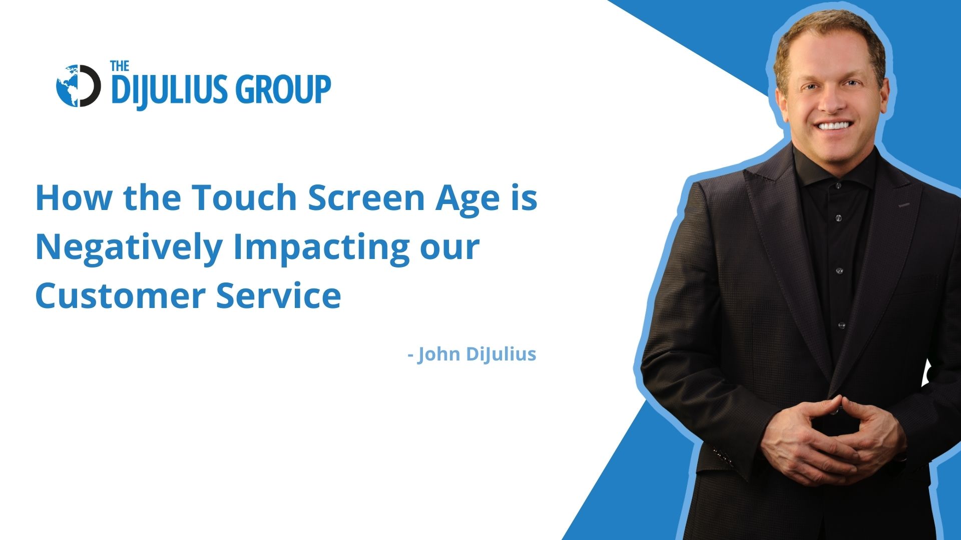 How the Touch Screen is Negatively Impacting our Customer Service.