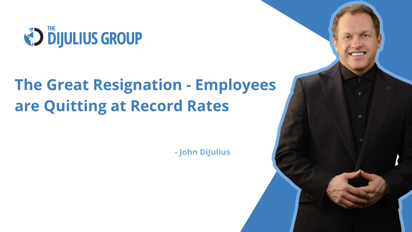 Great Resignation – Employees are Quitting at Record Rates