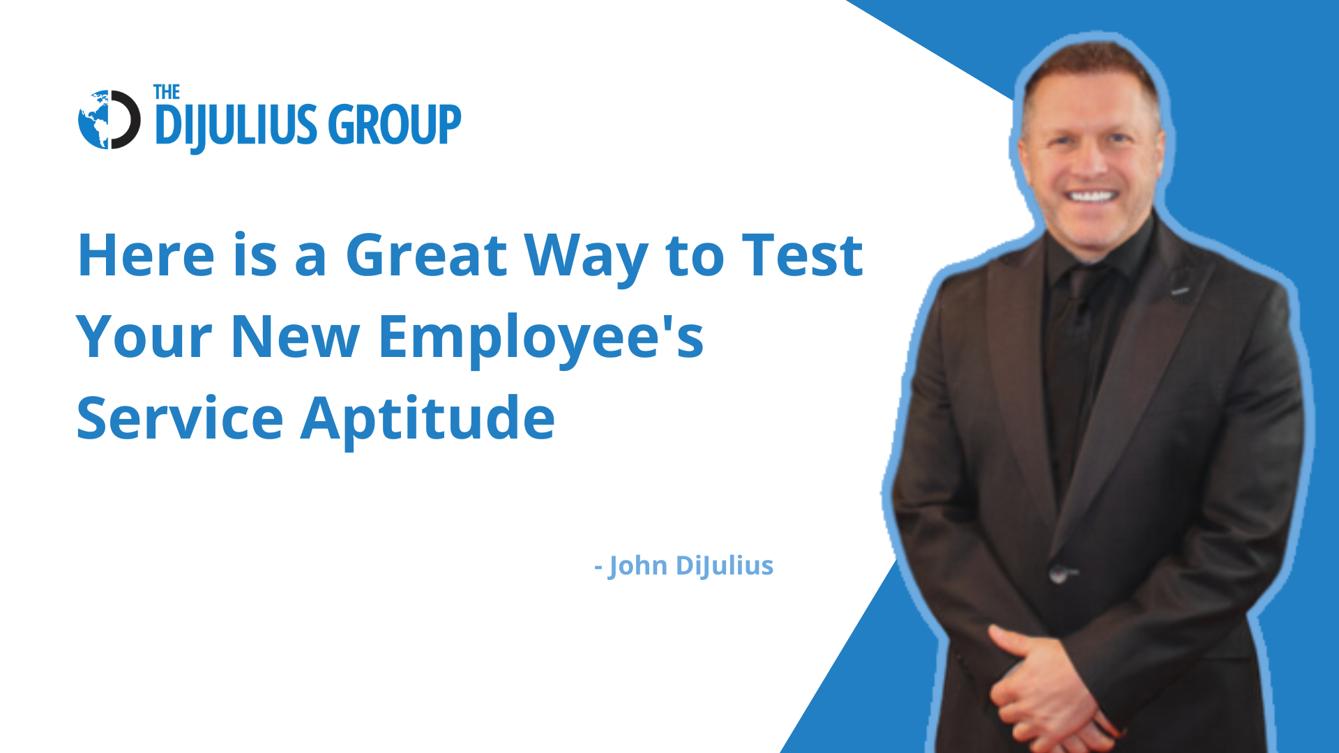 Here is a Great Way to Test Your New Employee's Service Aptitude - The ...