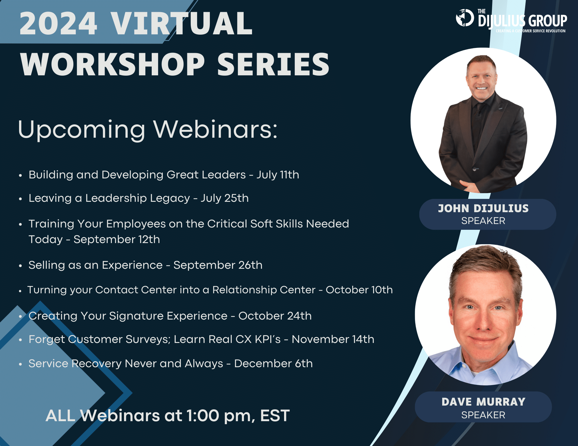 Leadership Workshops | FREE Live and On-Demand